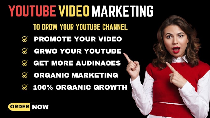 Do youtube video marketing promotion to grow your channel by Abdur016 ...