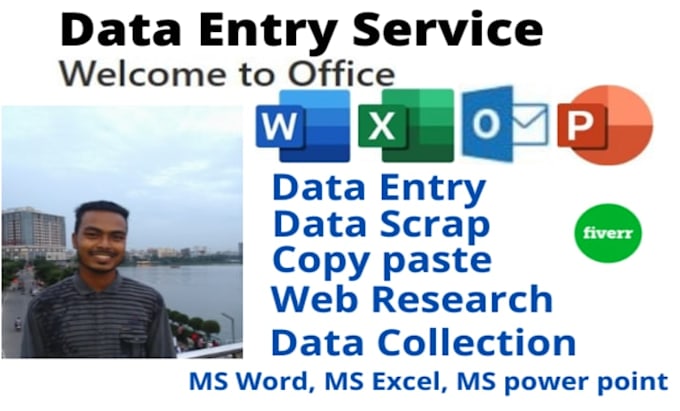 Do fast data entry, fast typing, list building by Kazol7838 | Fiverr