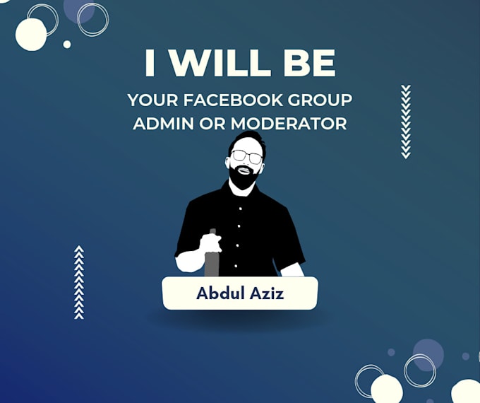 Be your facebook group moderator by Brandshouse644 | Fiverr