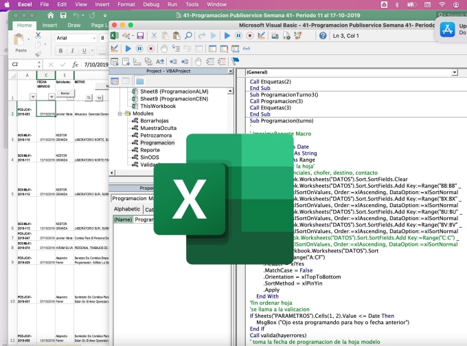 Automate office with excel and visual basic macros by Breyesafon | Fiverr