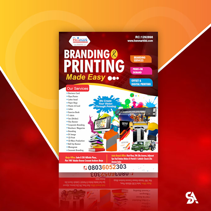 Design professional and attractive flyer by Ezeala12 | Fiverr