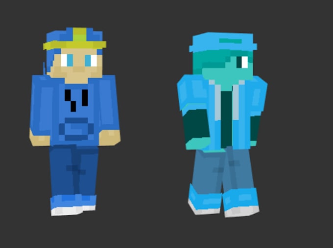 Make minecraft skins for you by Segaaidan | Fiverr