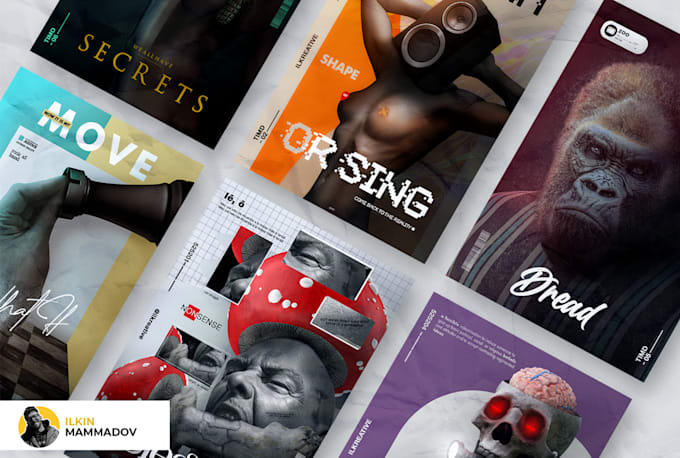 Make a custom poster design by Ilkinmvv | Fiverr