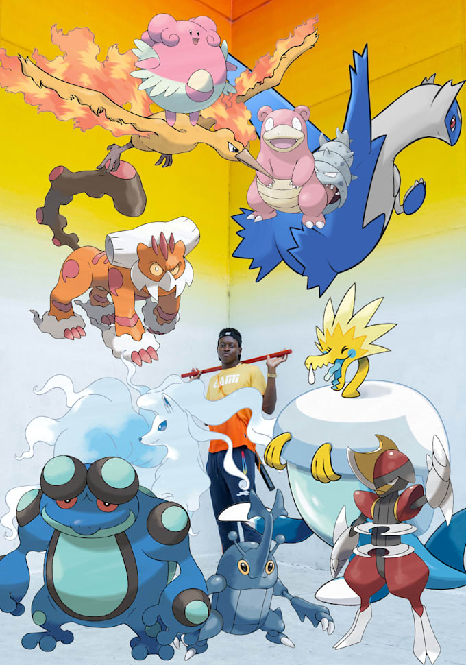 Photoshop you and your pokemon by Flash_action | Fiverr
