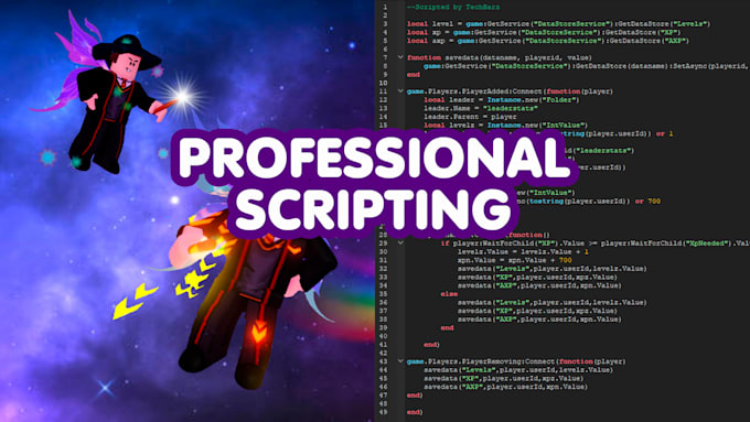 Script anything for you on roblox by Leoreiz | Fiverr