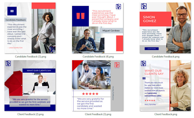 Design branded social media posts and write the captions by ...