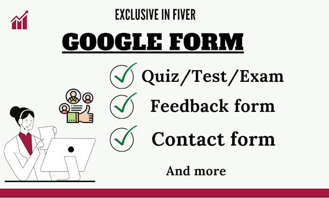Create a professional google form by Salmapowergirl | Fiverr