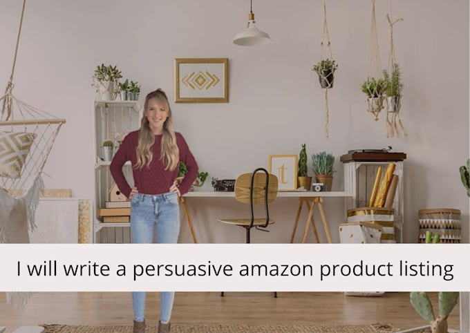 Write a persuasive amazon product listing by Lauraxhello | Fiverr
