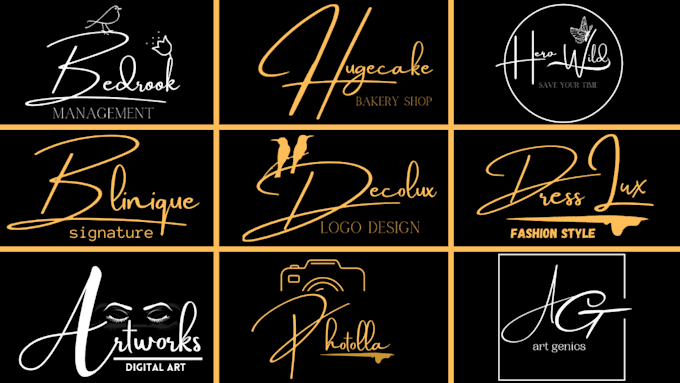Design the best signature,handwriting,cursive logo in 24h by ...