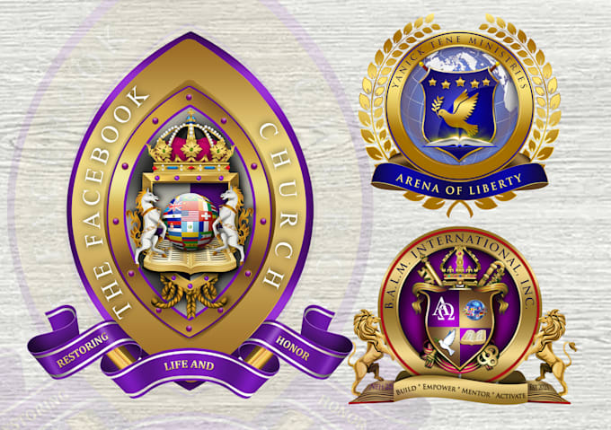 Create stunning church seal, apostle or bishop seal logo by Design_grip ...