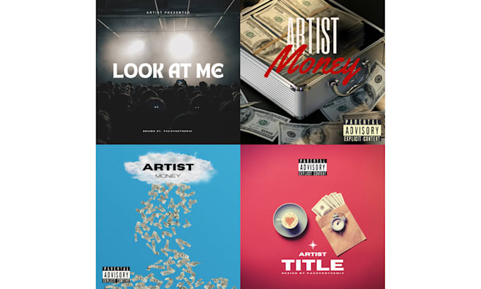 Design your digital album cover art by Pacovonthemix | Fiverr