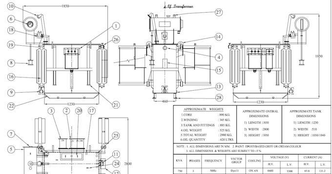 Draft cad drawings and electrical designing by Varun_230 | Fiverr