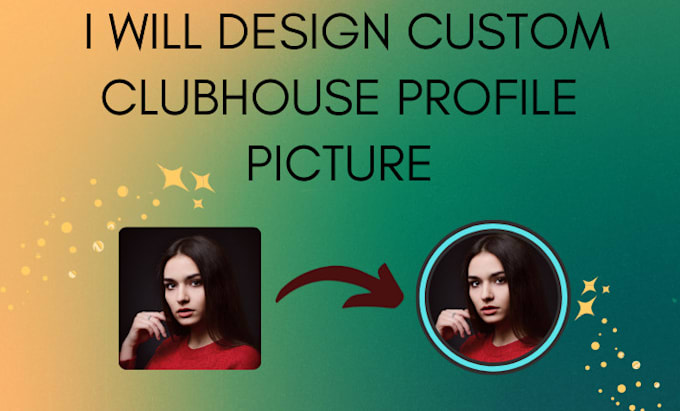 Do amazing custom clubhouse profile picture by Makershots | Fiverr