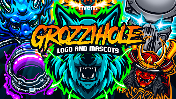 Create esports logo mascot for twitch discord facebook by Grozzihole ...