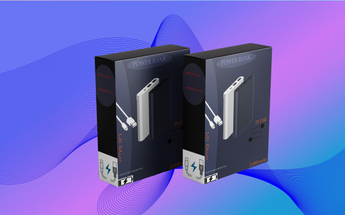 Design your power bank boxes by Betretsion | Fiverr