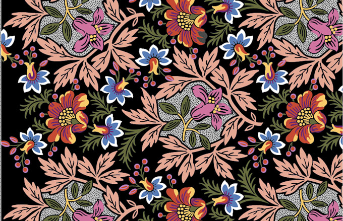 Redo your low quality pattern in high quality vector by Salim_bd_design ...
