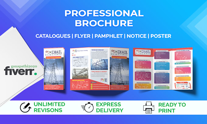 Design a professional brochure by Ganapathi2020 | Fiverr