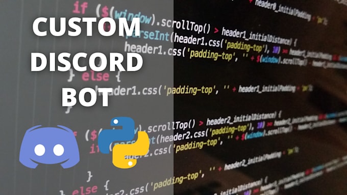 Create a custom discord bot by Coughlinpen | Fiverr