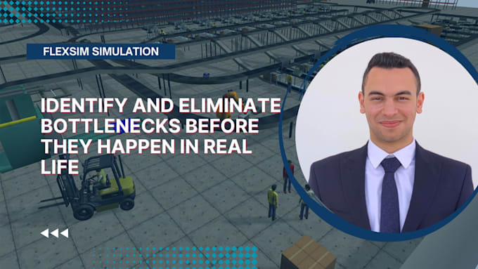 Build simulation models using flexsim by Mus_nasser | Fiverr