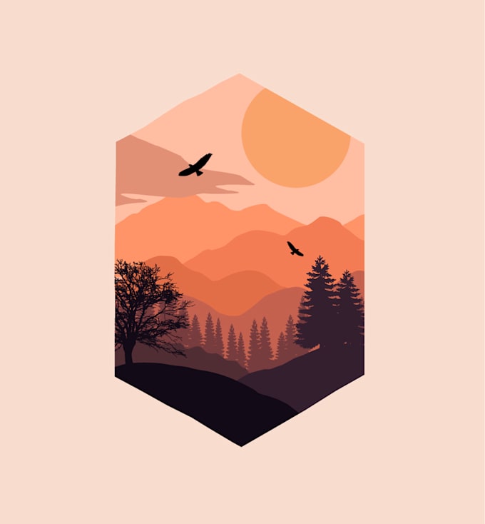 Creating simple 2d illustrations by Alperoden | Fiverr