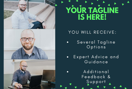 Write the perfect tagline your business needs by Mdluchies | Fiverr