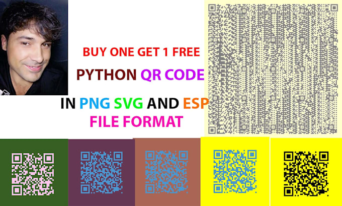 Make qr code, generate qr code,unique qr code,python qr code and bar ...