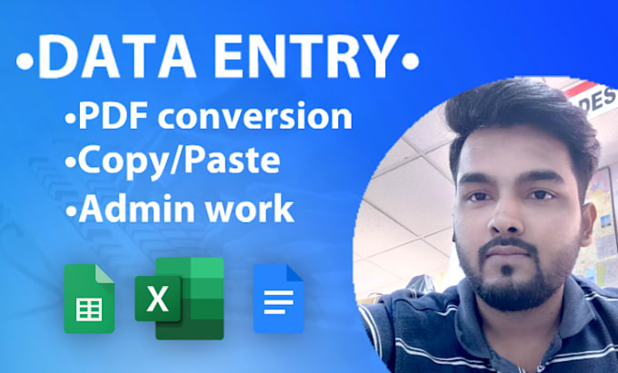 Do data entry in excel within 24 hours by Dipakjha404 | Fiverr