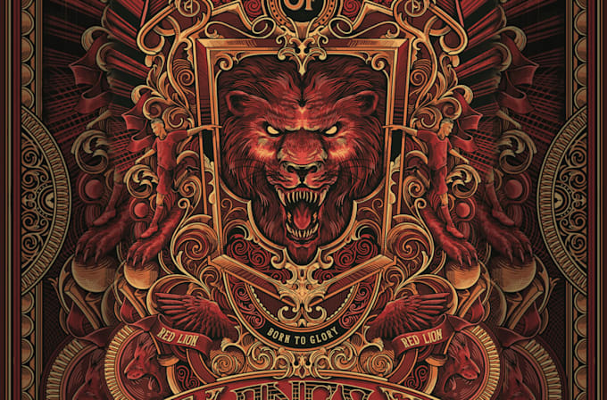 Create a detailed illustration with my ornamental style by Febryannur ...