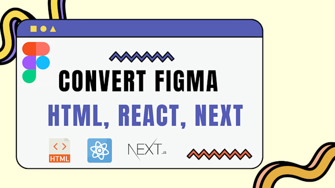 Convert figma to html react js or next js by Aymendevjs | Fiverr
