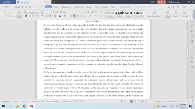 Create perfect word documents by Ravikumar004 | Fiverr