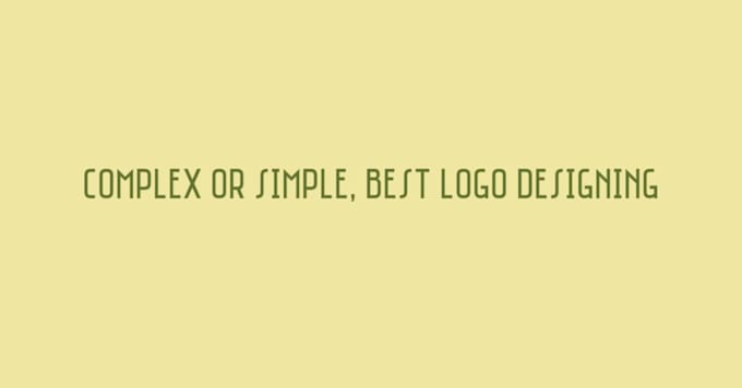 Simple or complex logo design by Amnaazm | Fiverr