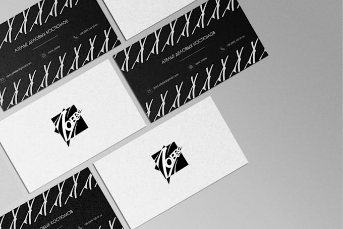 Sticker business card design by Rosa_bogdanova | Fiverr