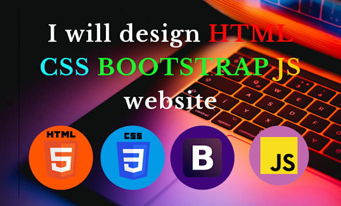 Be Your Web Programmer In Html Css Bootstrap And Js By 9813