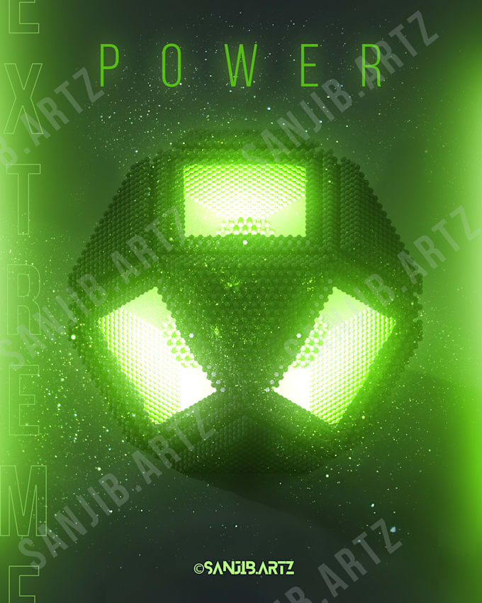 Create a crazy poster for your project by Sanjibartz | Fiverr