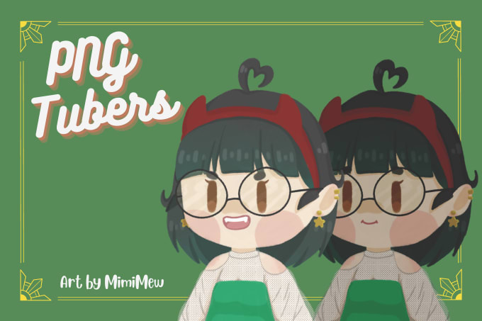 Create custom reactive images for pngtubers by Mimimew | Fiverr