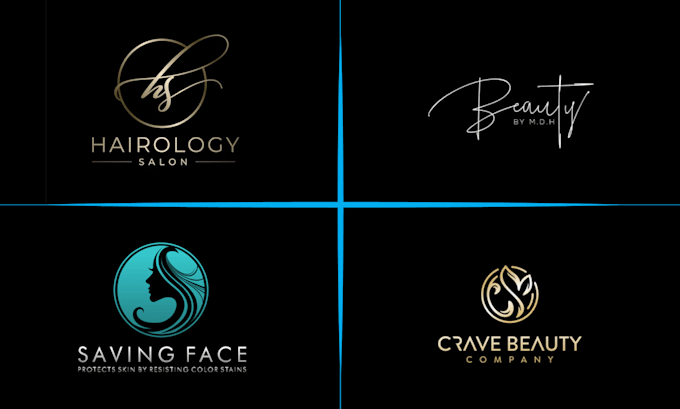 Design luxury fashion, beauty, salon, barber shop, hair, spa and ...