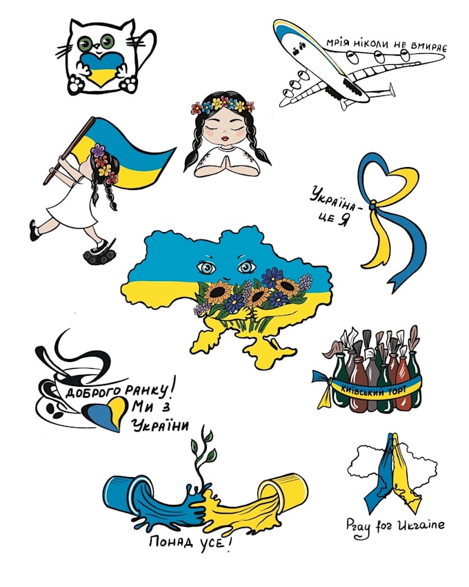 Create the personal stickers for you by Jenya_art | Fiverr