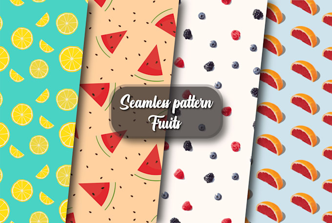 Make eye catching pattern design, seamless pattern design for you by ...