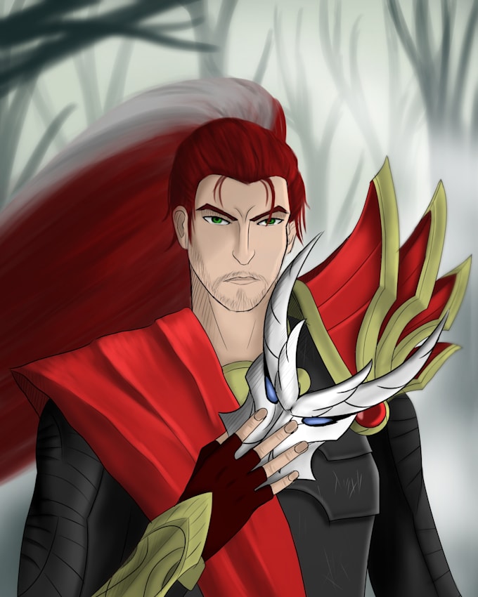 Draw manhwa art style illustration for you by Diwamln | Fiverr