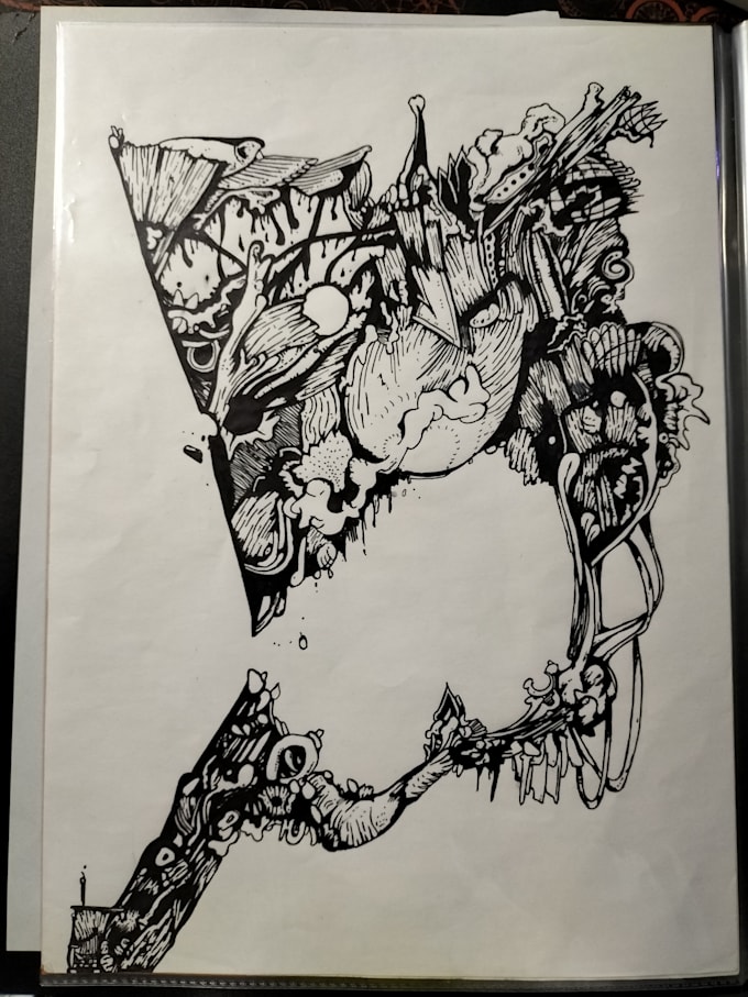 Create mainly anime, geometric or doodle tattoo design by Teppet | Fiverr