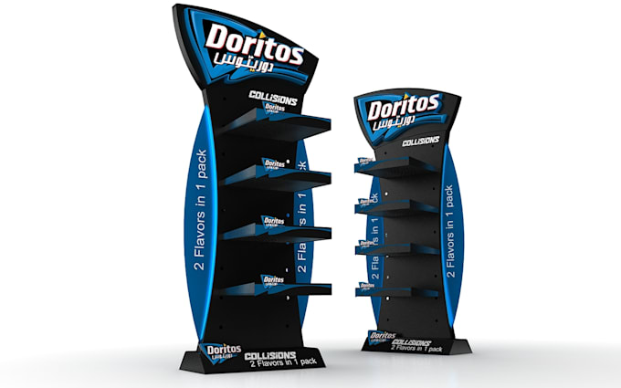 Design a creative posm display stands by Shymaakobasy | Fiverr