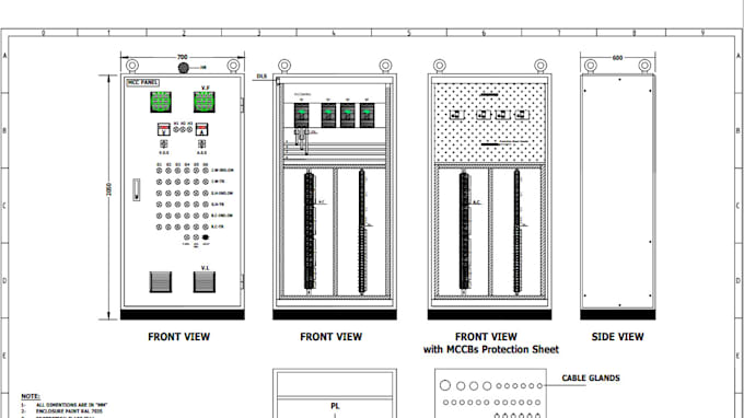 Electrical design of schematics, sld, general arrangement drawings by ...