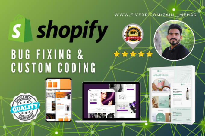 Do shopify bug fixing and shopify custom coding by Zain__mehar | Fiverr Do shopify bug fixing and shopify custom coding by Zain__mehar | Fiverr