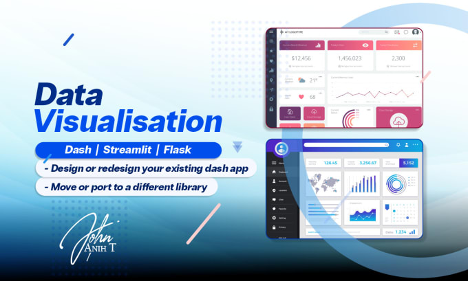 Build Data Visualization Dashboards Using Python Plotly Dash Or Flask Golang By Johnaniht Fiverr