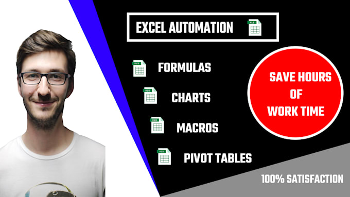 Do anything with excel formula macros charts tables by Webmaxpro | Fiverr