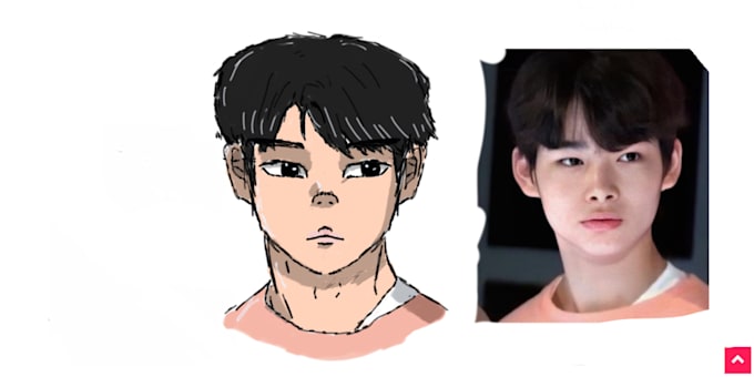 Merge characters, draw people cartoony by Thrashertv | Fiverr