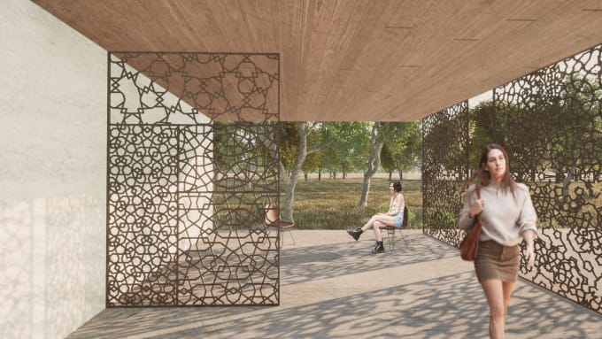 Create high quality architecture renders collage style by Alicedessine ...