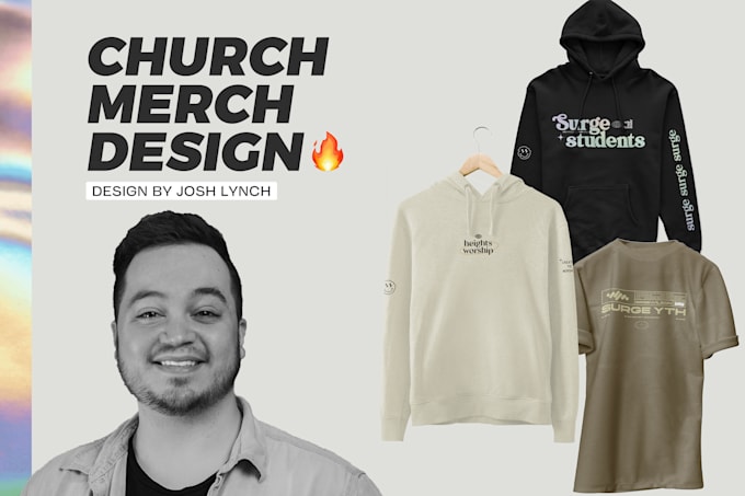 Create your church tshirts, hoodies and merch by Joshlynch92 | Fiverr