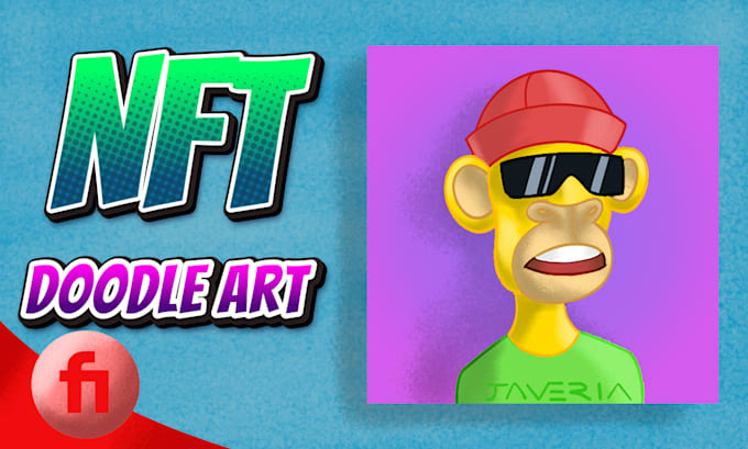 Create doodle nft art doodle nft collection by Javeria_nft | Fiverr