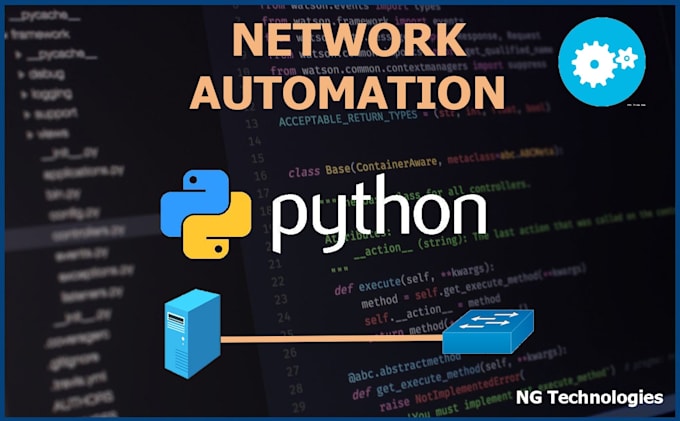 Teach you how to do network automation with python by Ng_technologies ...